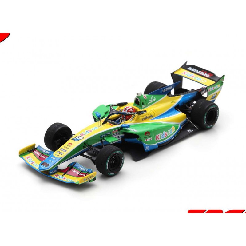 Kids com Team KCMG SF23 TRD 01F 18 Yuhi Kunimoto Super Formula 2023 Spark SFJ008 - Miniatures ...