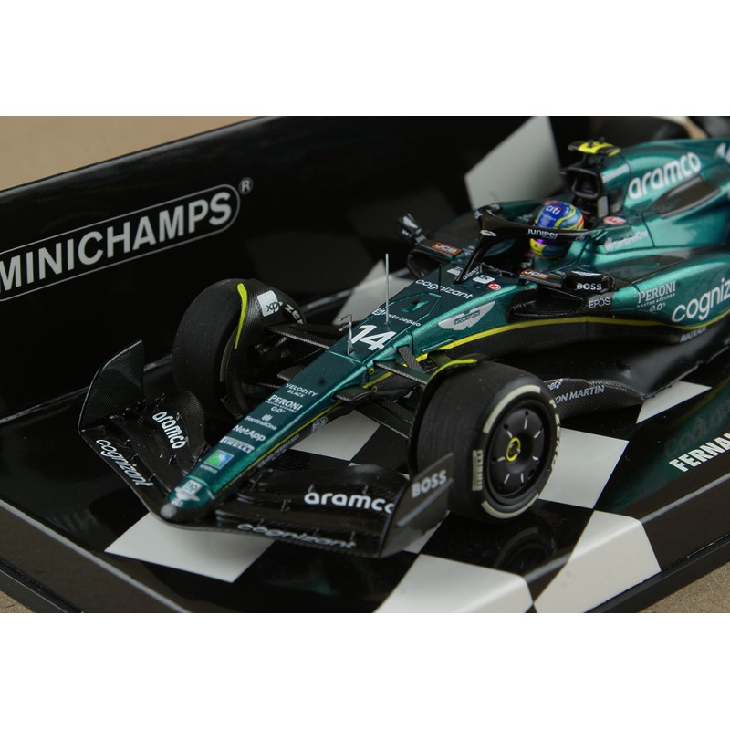 Aston Martin Mercedes AMR23 14 Fernando Alonso F1 3ème Bahrain 2023 ...