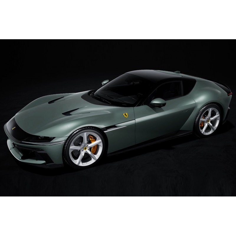 Ferrari 12 Cilindri Verde Toscana Looksmart LS553H - Miniatures Autos Motos