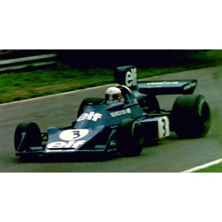 Tyrrell Ford 007 with driver 3 Jody Scheckter F1 Winner Suède 1974 GP ...