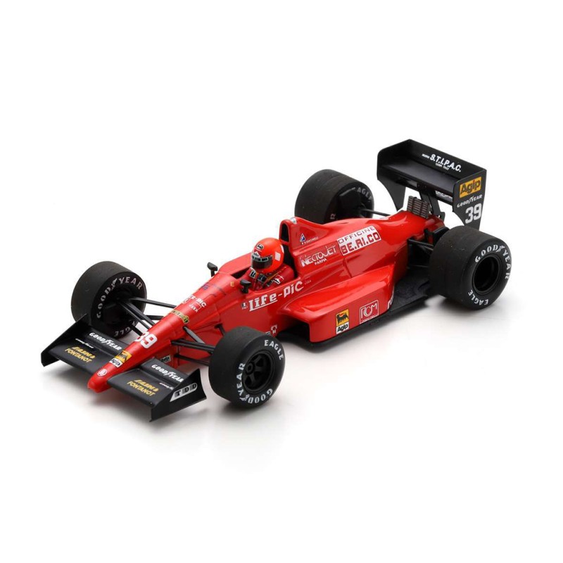 LIFE L190 Judd 39 Bruno Giacomelli F1 Portugal essais 1990 Spark S3924 ...
