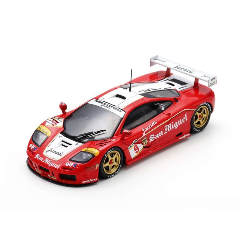 McLaren F1 GTR 9 BPR Zhuhai 1995 Spark SA261 - Miniatures Autos Motos