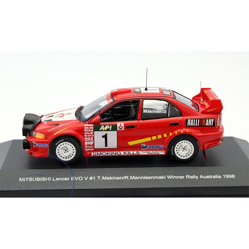 Mitsubishi Lancer EVO 1 WRC Australie 1998 Makinen Mannisenmaki ...
