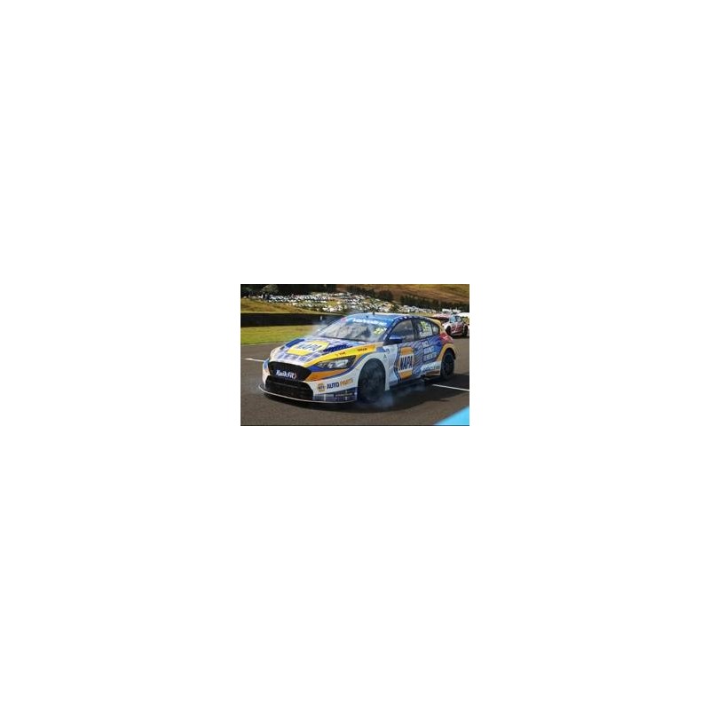 Ford Focus 32 BTCC Knockhill Daniel Rowbottom 2025 Spark UK037 - Miniatures Autos Motos