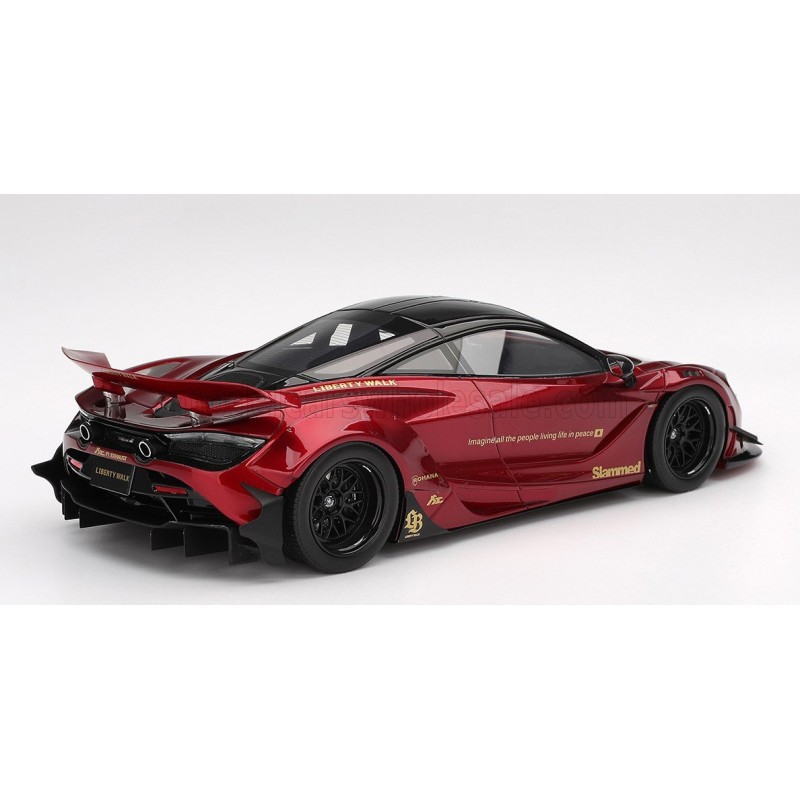 McLaren 720S LB-Works Model Car 2024 Gem Red - Truescale TS0599 1/18