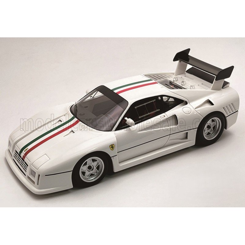 Miniature Ferrari 288 GTO Evo Stripe 1985 - Tecnomodel TM18-361D 1/18