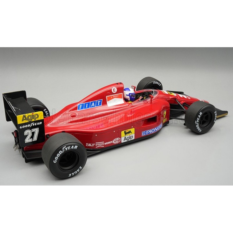 Prost 1991 Model Car - Ferrari 642 - Tecnomodel TMD18-335B 1/18