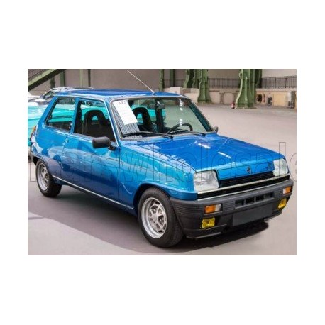 Miniature Renault R5 Alpine 1977 Blue - Norev 185185 1/18