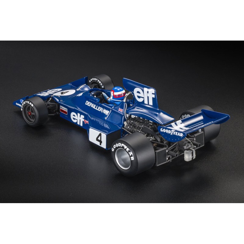 Tyrrell Ford 007 with driver 4 Patrick Depailler F1 2nd Suède 1974 GP Replicas GP145BWD ...