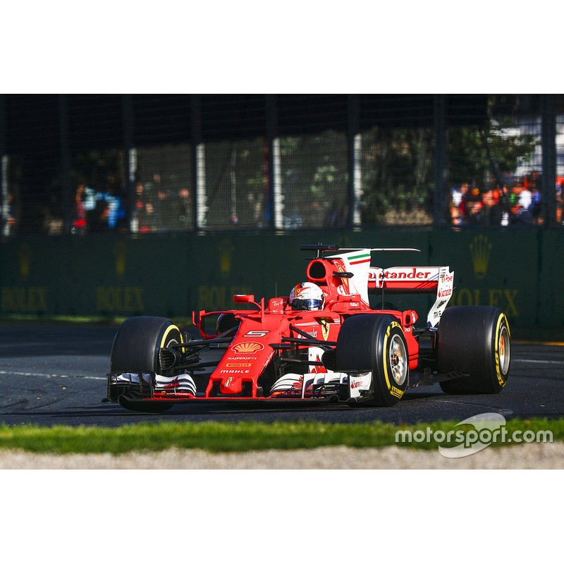 Ferrari SF70-H F1 2017 Sebastian Vettel Looksmart LS18F107 - Miniatures ...