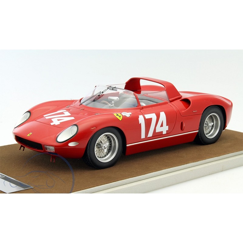 Ferrari 250P 174 Targa Florio 1963 Nino Vaccarella Tecnomodel TM1839E ...