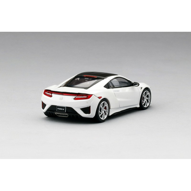 Acura NSX 130R Whire LHD 2017 Truescale TSM164385 - Miniatures Autos Motos