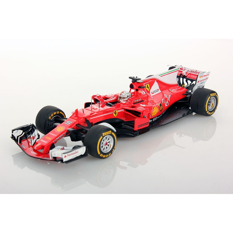 Ferrari SF70-H F1 2017 Sebastian Vettel Looksmart LSF107 - Miniatures ...