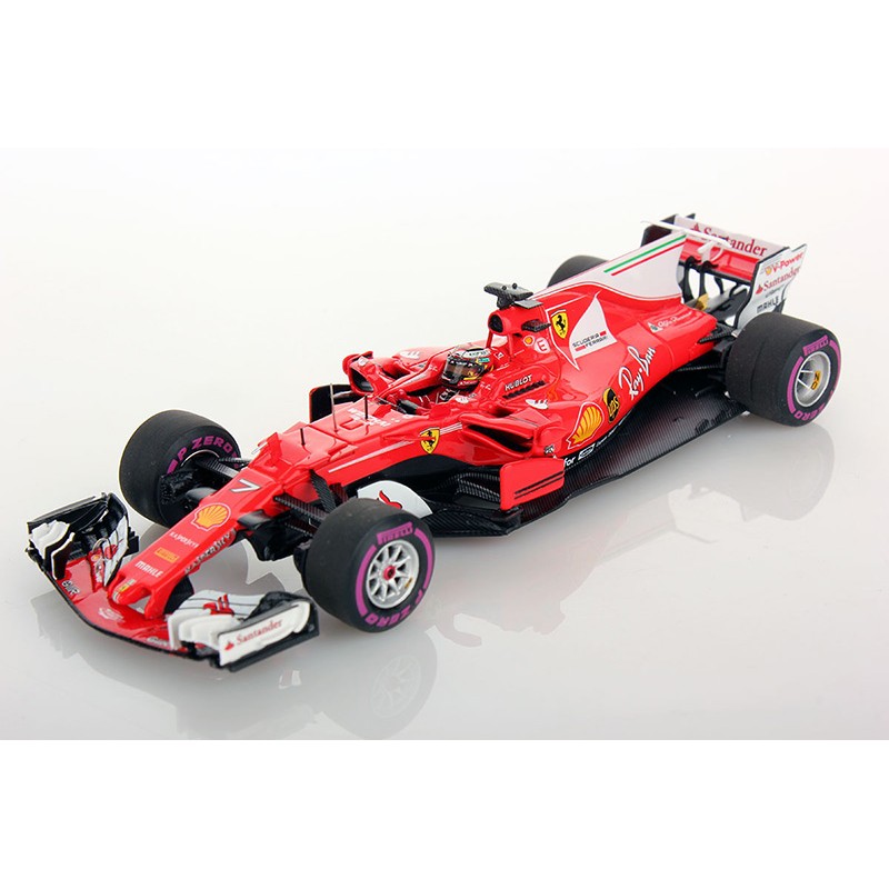 Ferrari SF70-H F1 2017 Kimi Raikkonen Looksmart LSF108 - Miniatures ...