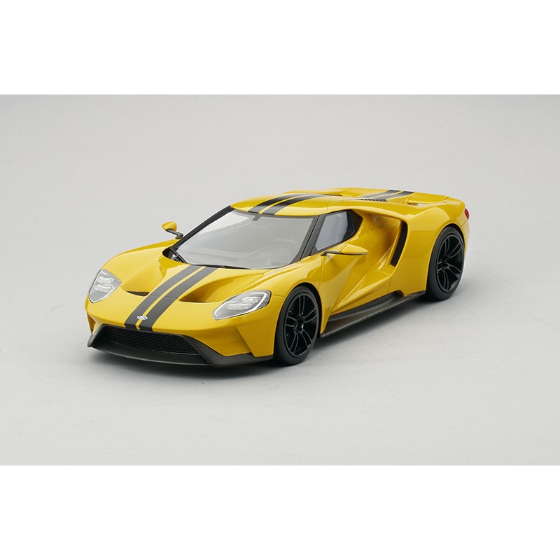 Ford GT Triple Yellow Los Angeles Autoshow Truescale TS0029 ...