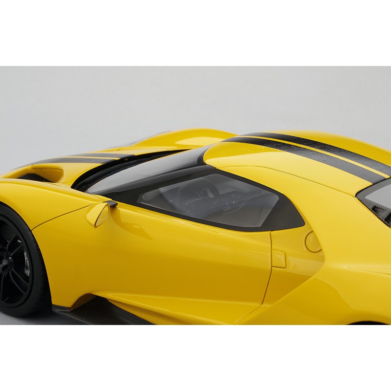 Ford GT Triple Yellow Los Angeles Autoshow Truescale TS0029 ...