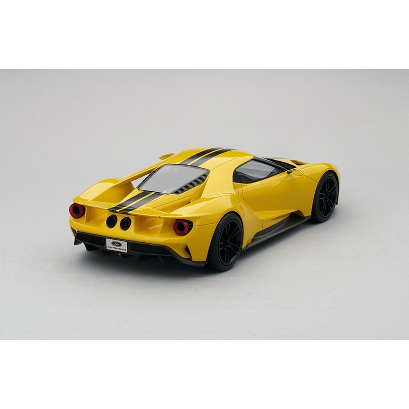 Ford GT Triple Yellow Los Angeles Autoshow Truescale TS0029 ...