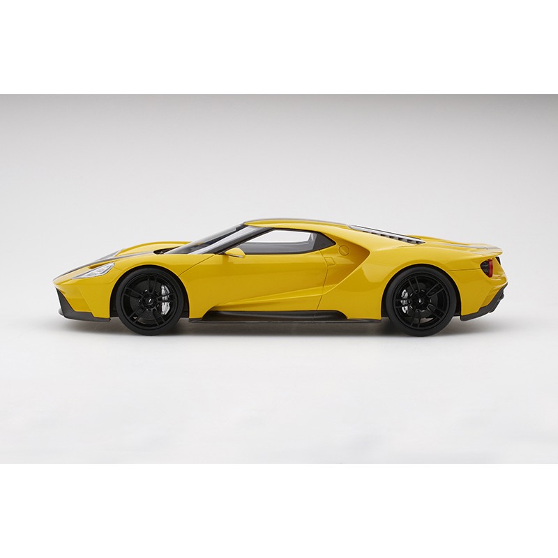 Ford GT Triple Yellow Los Angeles Autoshow Truescale TS0029 ...