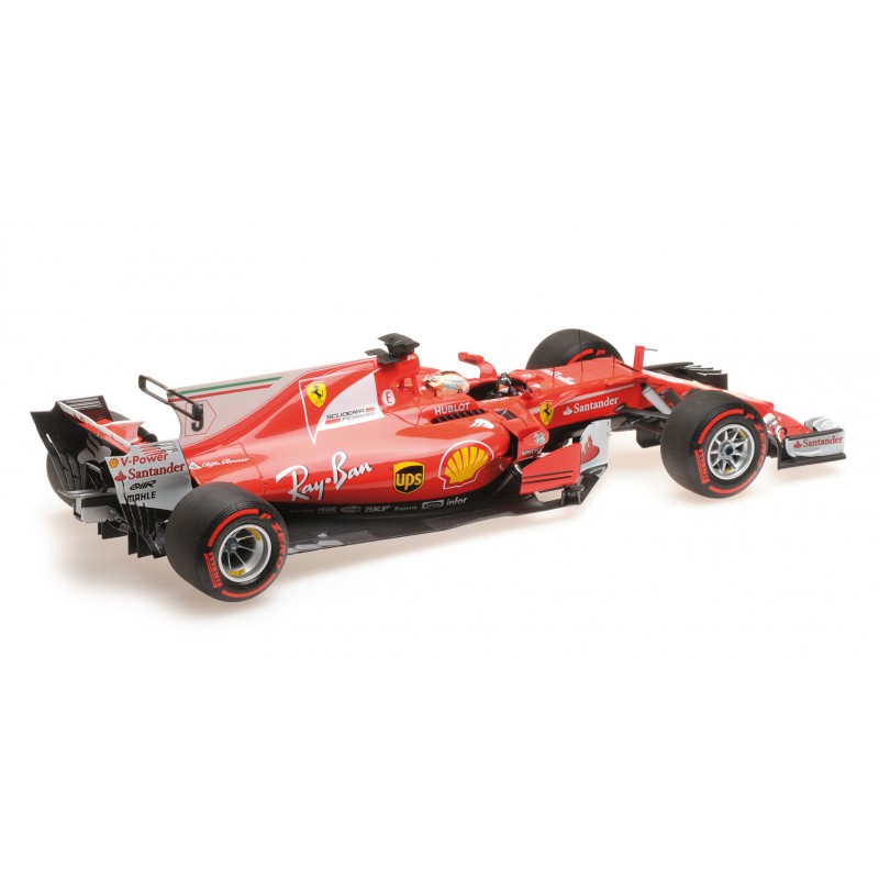 Ferrari SF70H F1 Monaco 2017 Sebastian Vettel Minichamps BBR181715 ...