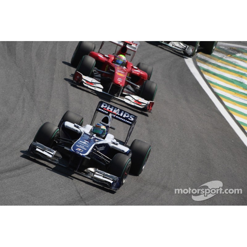 Williams Cosworth FW32 F1 Brésil 2010 Rubens Barrichello Minichamps ...