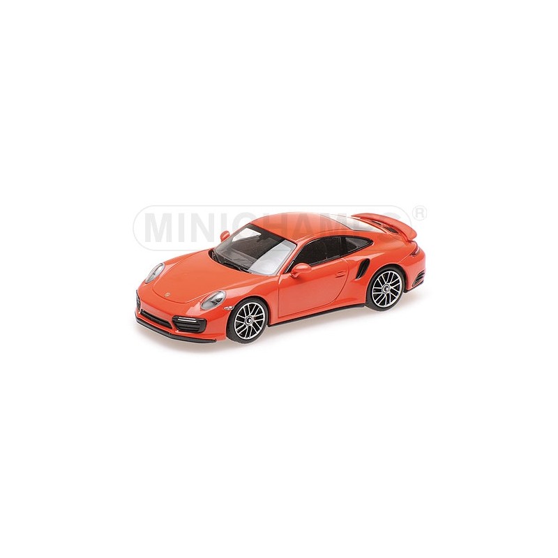 Porsche 911 Type 991/2 Turbo S 2017 Orange Minichamps 410067171 ...