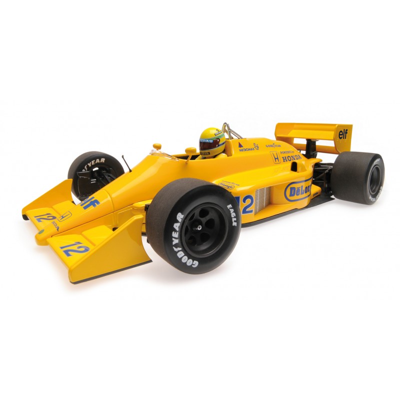 Lotus Honda 99T F1 Monaco 1987 Ayrton Senna Minichamps 540871892 ...