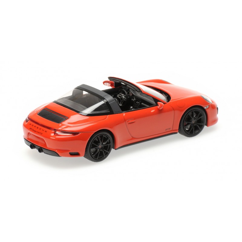 Porsche 911 Type 991/2 Targa 4 GTS 2017 Orange Minichamps 410067341 ...