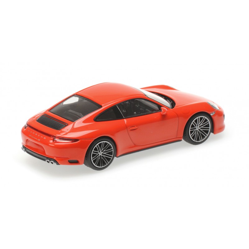 Porsche 911 Type 991/2 Carrera 4 S 2017 Orange Minichamps 410067241 ...