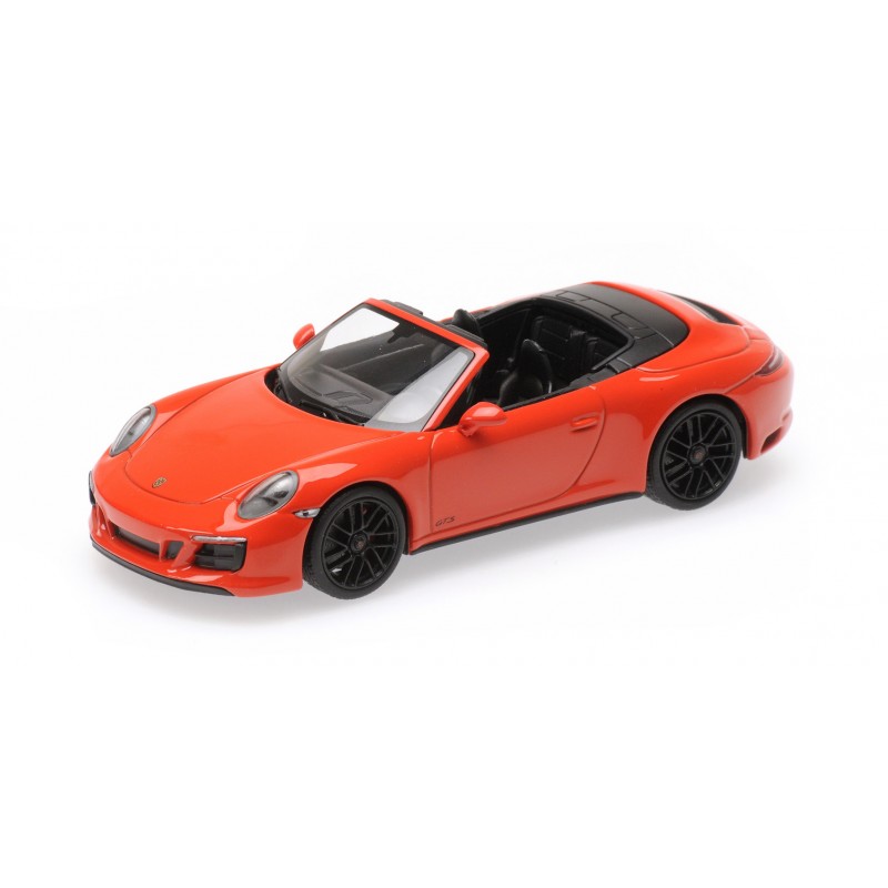 Porsche 911 Type 991/2 Carrera 4 GTS Cabriolet 2017 Orange Minichamps ...