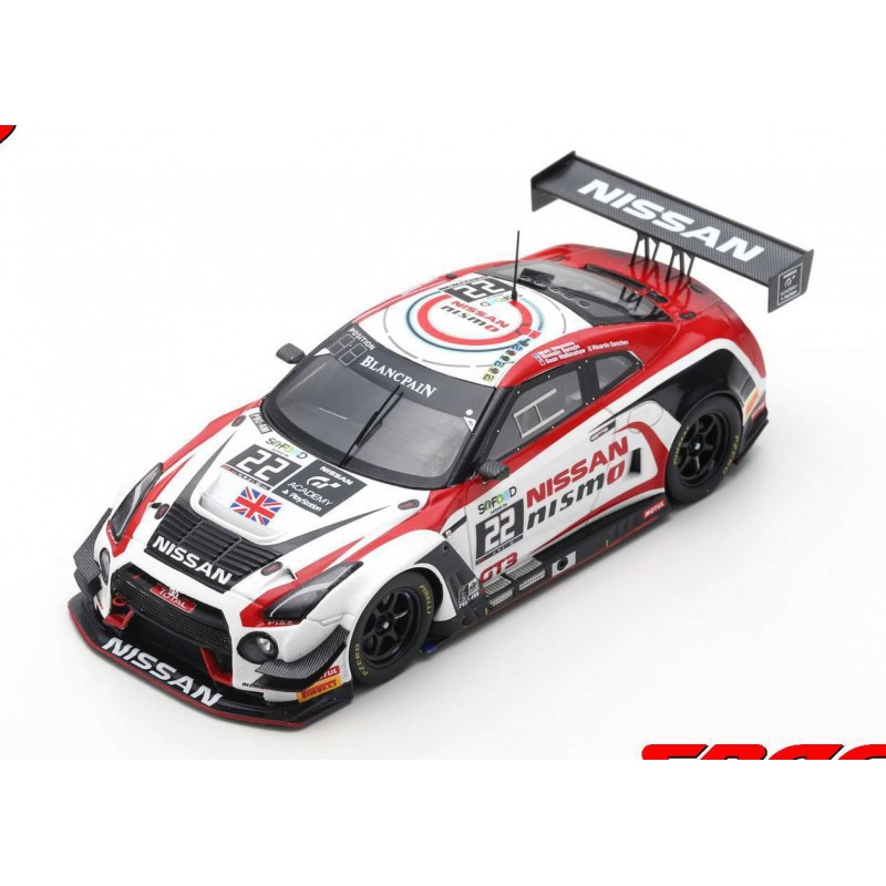 Nissan GTR Nismo GT3 22 24 Heures de Spa Francorchamps 2016 Spark SB180 ...