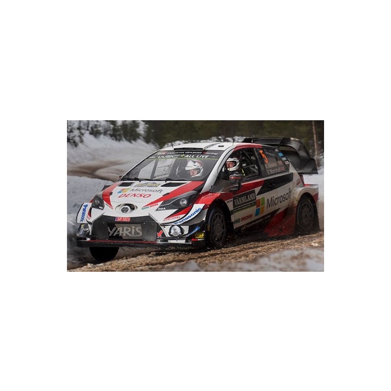 Toyota Yaris WRC 5 Rallye de Suède 2019 Meeke Marshall IXO 18RMC039B ...