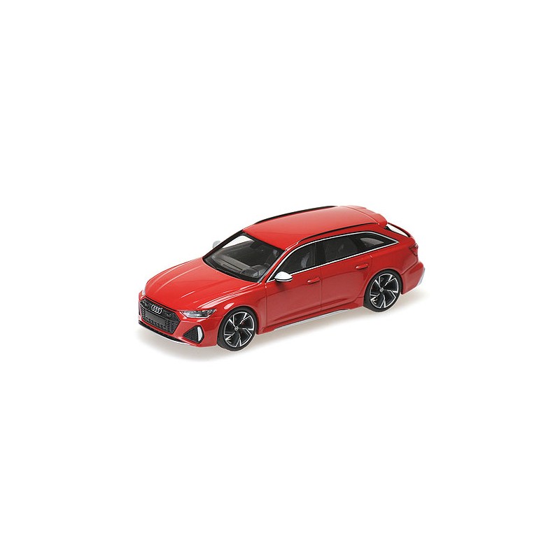 Audi RS6 Avant 2019 Red Metallic Minichamps 410018010 - Miniatures ...