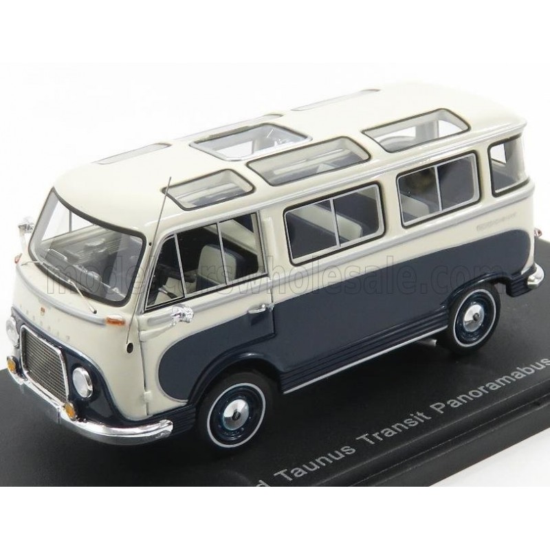 Ford England Taunus Transit Panorama Minibus 1961 White Blue NEO ...