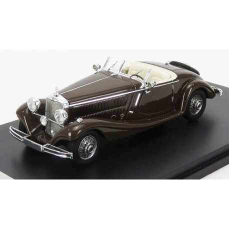 Mercedes Benz Type 290 W18 Roadster 1936 Brown NEO NEO45013 - Miniatures Autos Motos