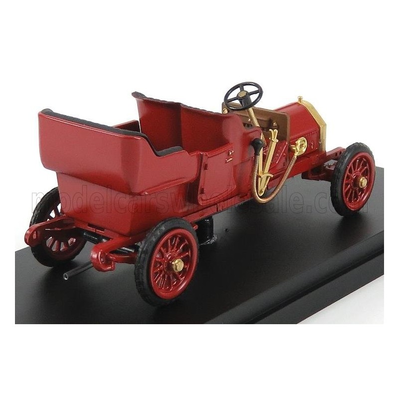 Alfa Romeo 24HP Torpedo 1910 Red Rio Models 4626 - Miniatures Autos Motos