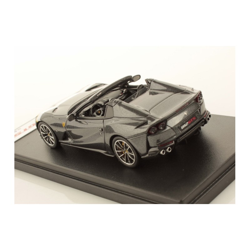 Ferrari 812 GTS Grigio Silverstone with White Yellow livery Looksmart ...