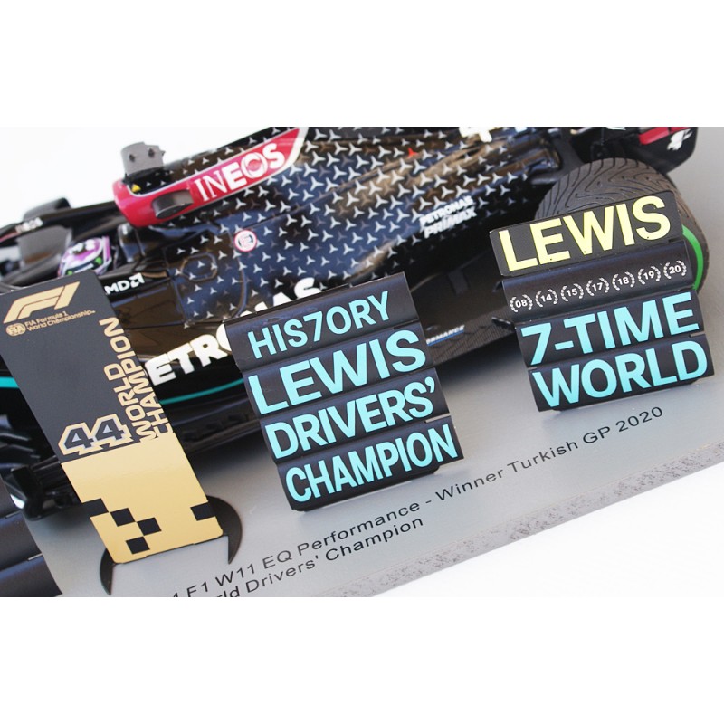 Mercedes F1 W11 EQ Performance 44 F1 Winner Turquie World Champion 2020 ...