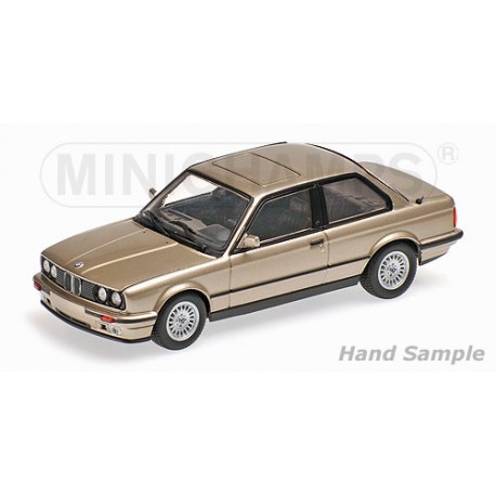 BMW Serie 3 E30 Beige 1989 Minichamps 431024005 - Miniatures Autos Motos