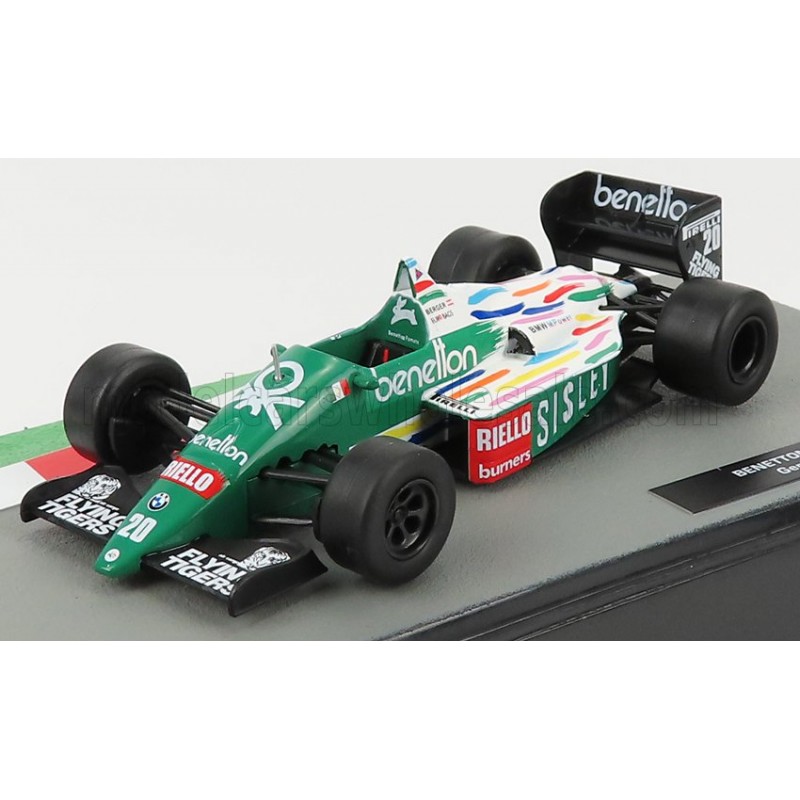Benetton BMW B186 20 F1 1986 Gerhard Berger Edicola 148463-Edicola ...