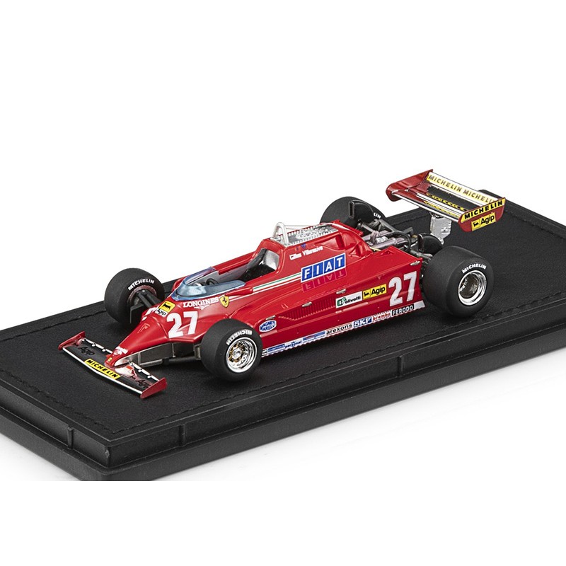 Ferrari 126 CK Turbo 27 F1 Grand Prix d'Italie 1981 Gilles Villeneuve ...
