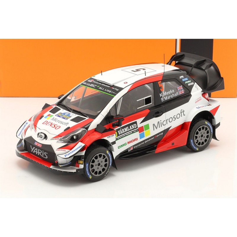 Toyota Yaris WRC 5 Rallye de Suède 2019 Meeke Marshall IXO 18RMC039B ...