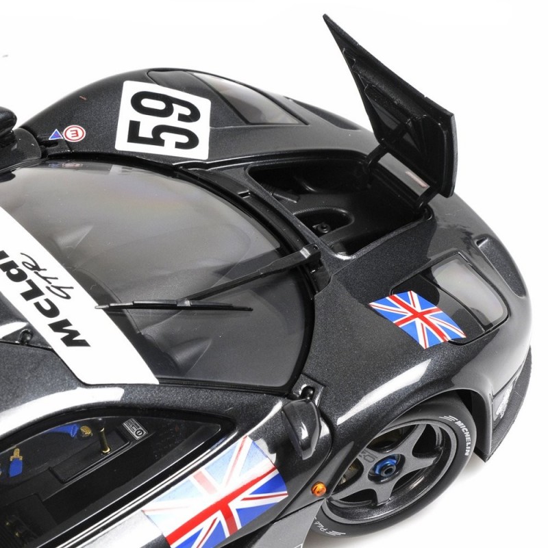 McLaren F1 GTR 59 24 Heures du Mans 1995 Minichamps 530133559 - Miniatures Autos Motos
