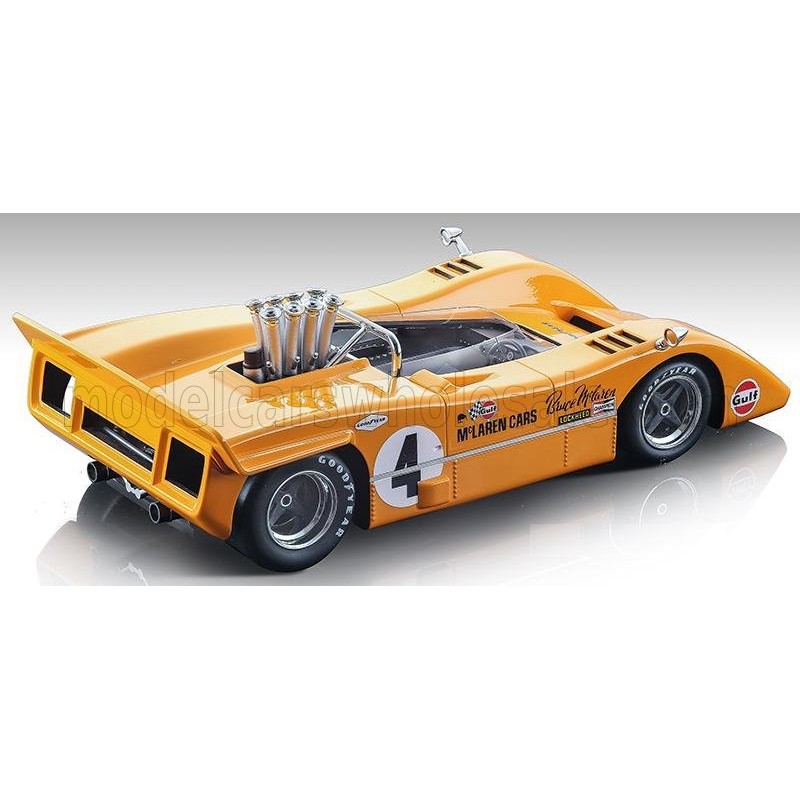 McLaren M8A 4 Winner Can-Am Riverside 1968 Bruce McLaren Tecnomodel TM18-252A - Miniatures Autos ...