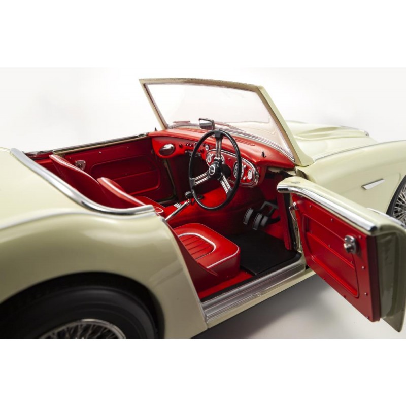 Austin Healey 3000 MKI Spider 1960 Old English White Kyosho 08149EW ...