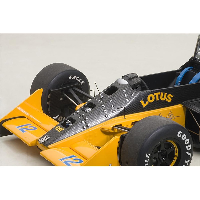 Lotus Honda 99T F1 Japon 1987 Ayrton Senna AutoArt 88727 - Miniatures ...