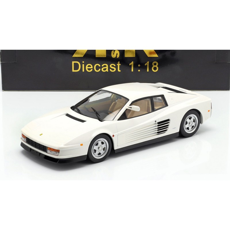 Ferrari Testarossa MKI US version 1984 White KK Scale KKDC180502 ...