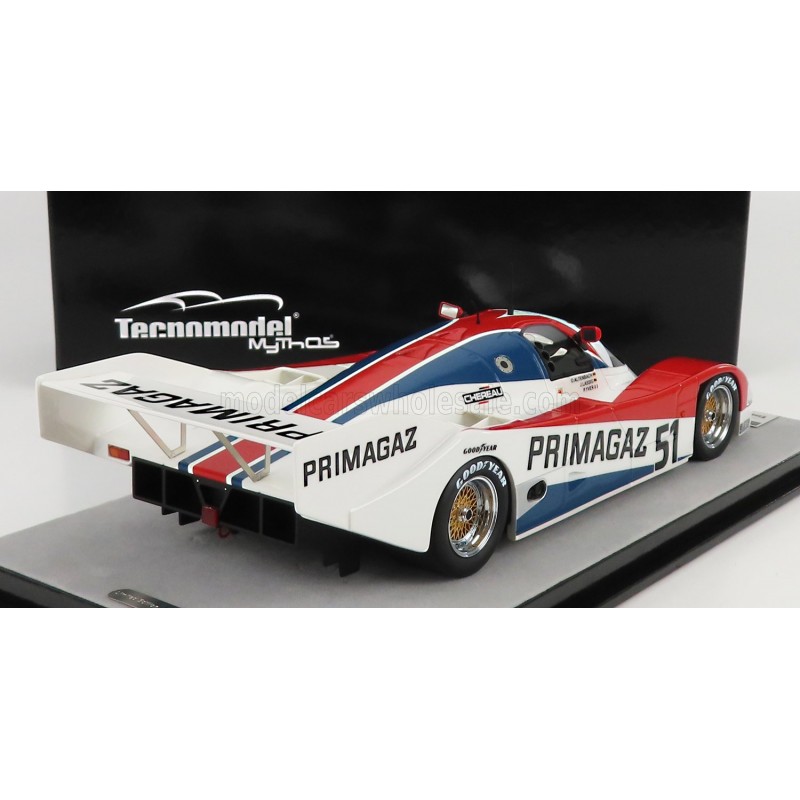 Porsche 962C Primagaz 51 24 Heures du Mans 1991 Tecnomodel TM18-271D - Miniatures Autos Motos