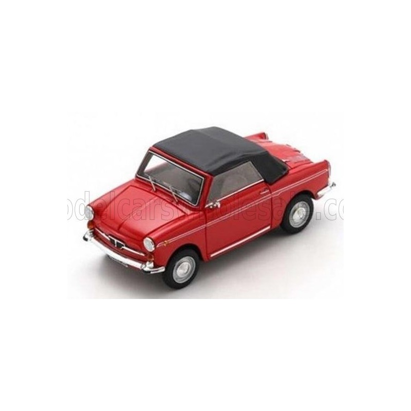Autobianchi Bianchina Cabriolet Closed Eden Roc 1964 Red Schuco ...