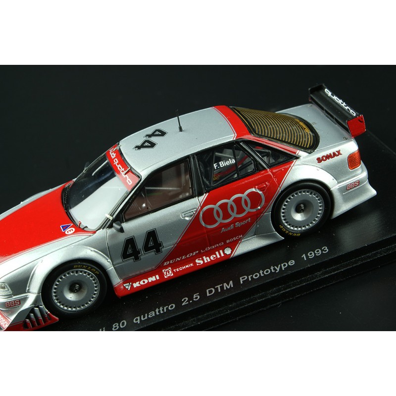 Audi 80 Quattro 2.5L 44 DTM Prototype 1993 Spark S7080 - Miniatures ...