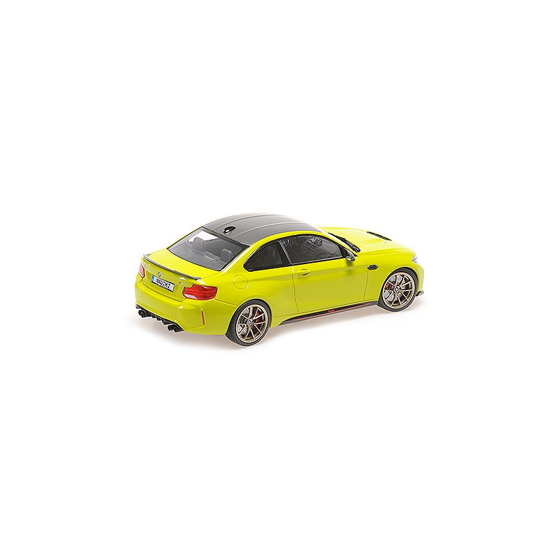 BMW M2 CS 2020 Green Minichamps 155021029 - Miniatures Autos Motos